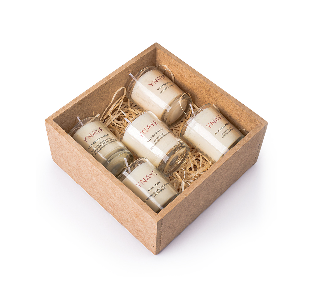 Kit Velas – Conexão Espiritual – Ynayê